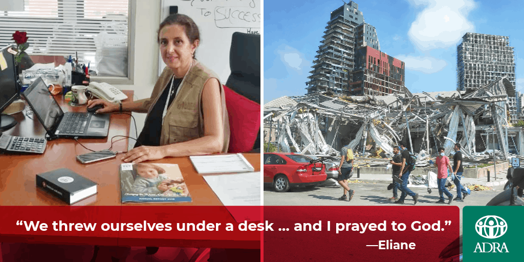 Beirut Explosion Survivor Responds to Crisis | ADRA International